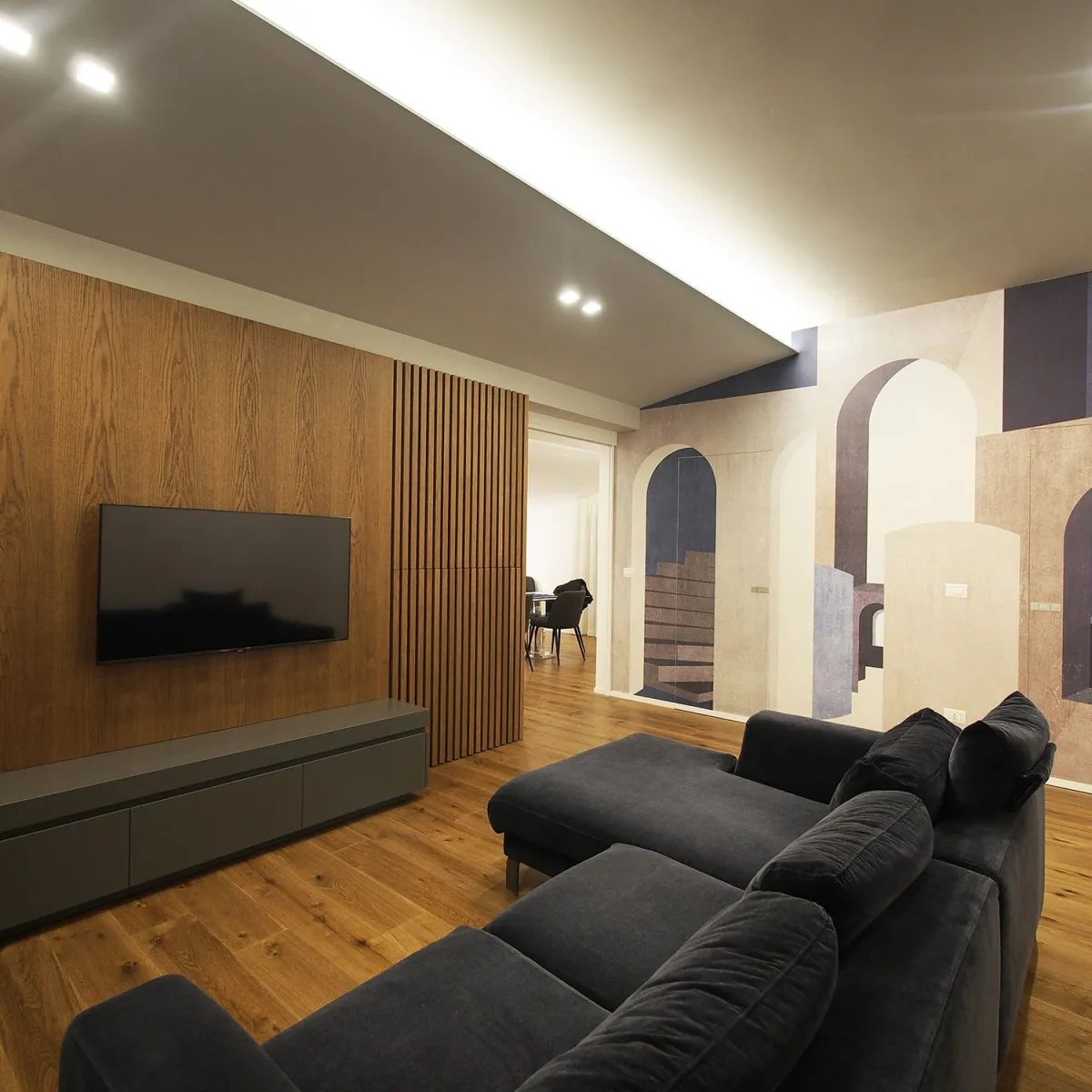 Wohnzimmer – Privatprojekt von Di Liddo und L’Erario | Tecnografica