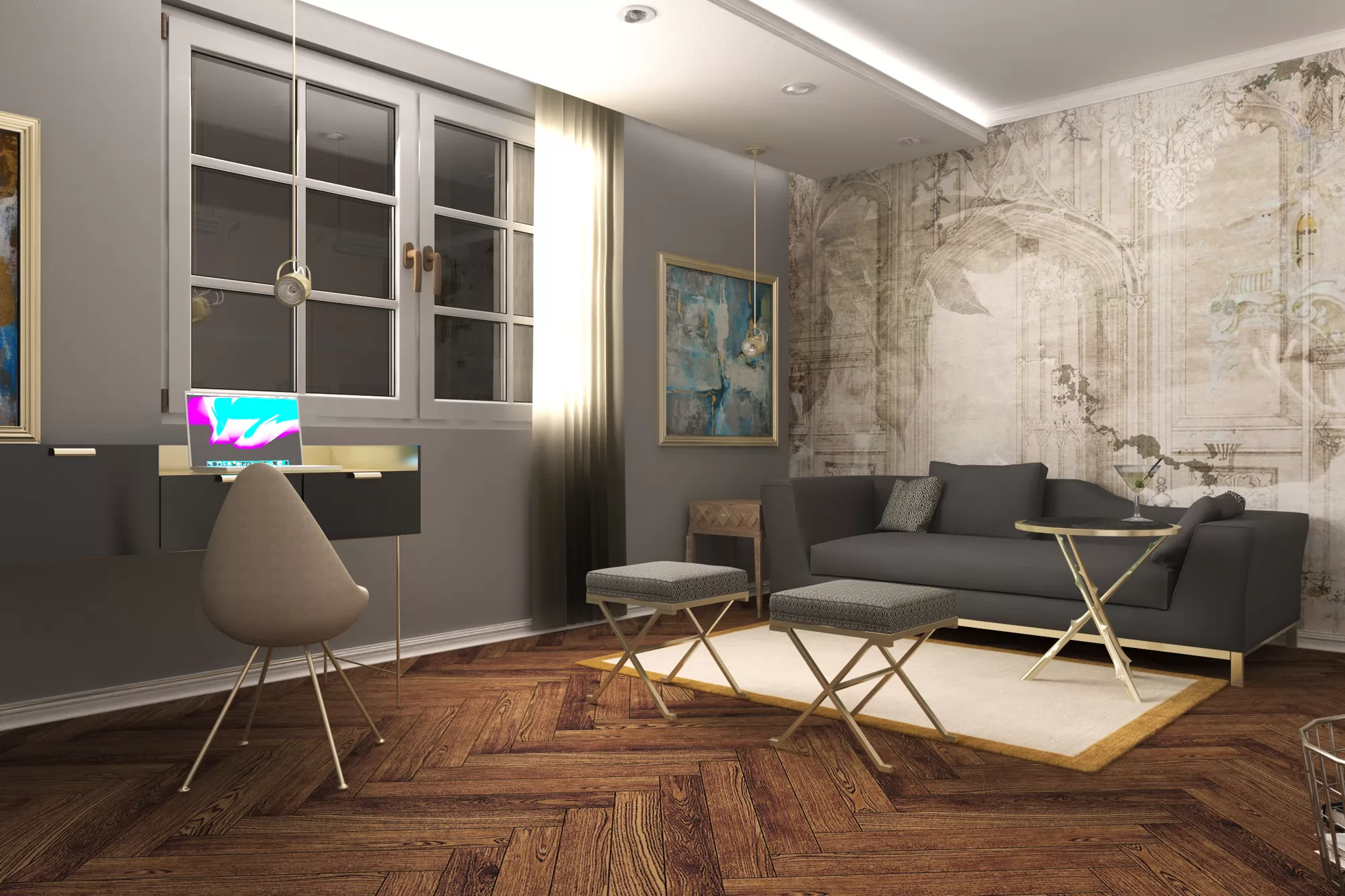 Studio & Guest Room – Private Project by Ghazal Khaksari | Tecnografica