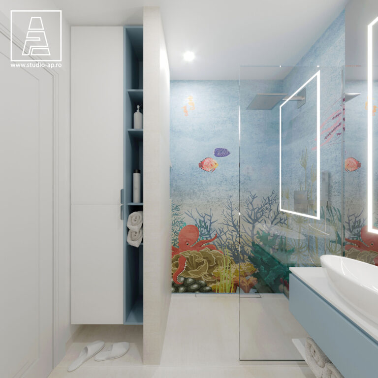 Bathroom- Private project by Studio AP | Tecnografica